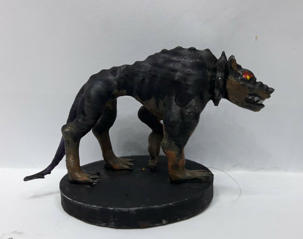 🎲 Yeth Hound - Chien Hurleur・Free 3D File for ・Cults