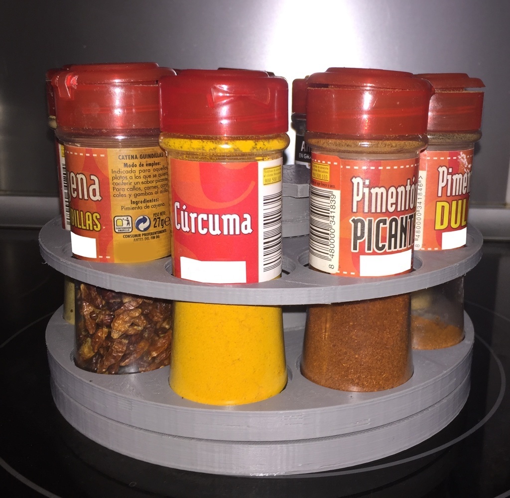🔪 Spices Stand・Free 3D File for ・Cults