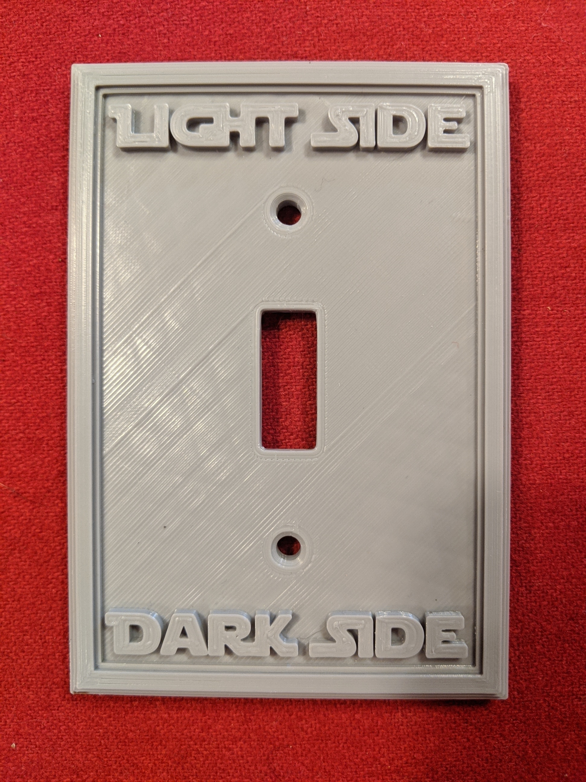 🎨 Jedi Light Switch Cover・Free STL File for ・Cults