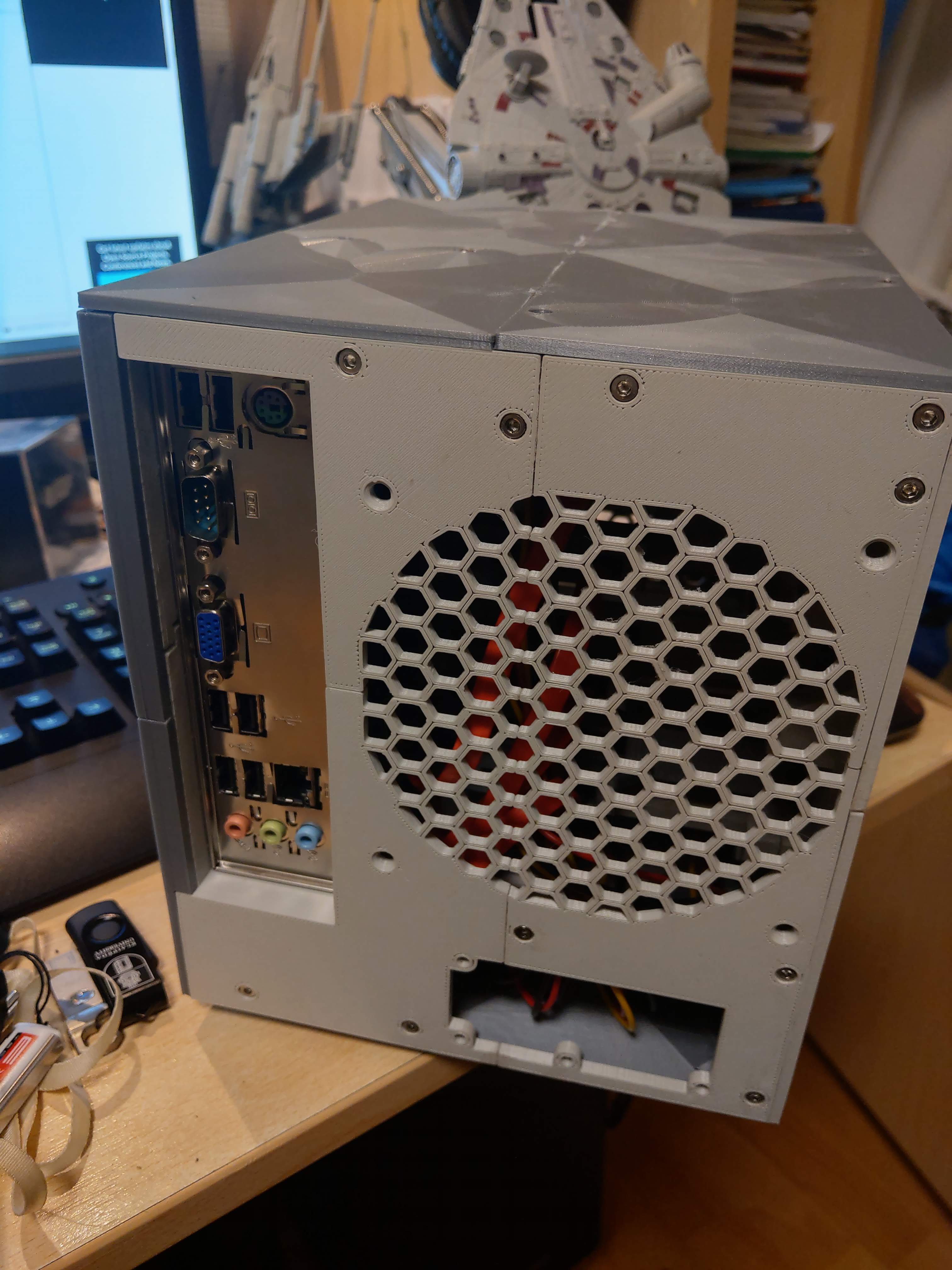 3D print Network storage for 4x3,5" bays (NAS)・Cults