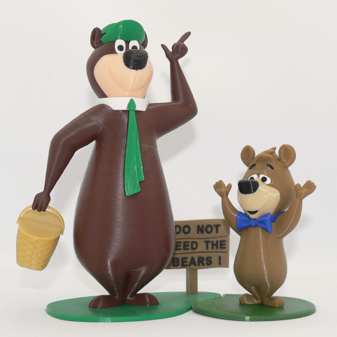 🐻 Boo-Boo Bear・Free STL File for ・Cults