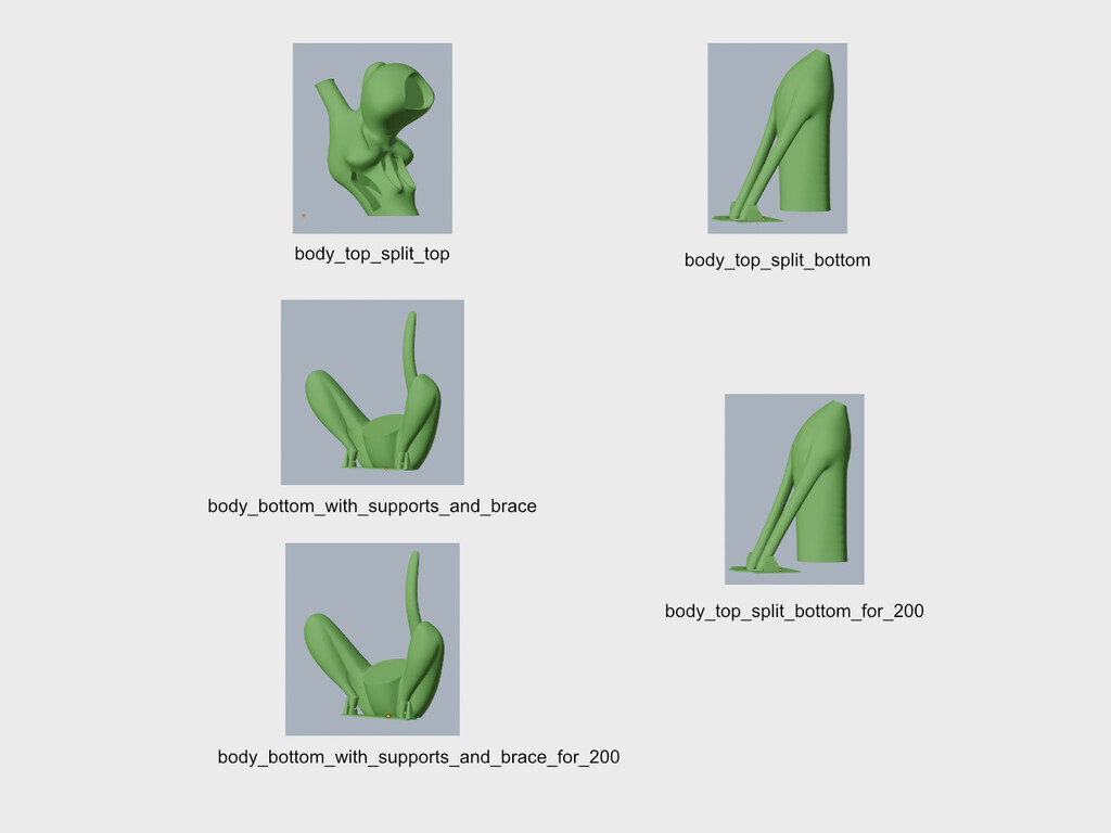 🎨 K-9 options・Free 3D File for ・Cults