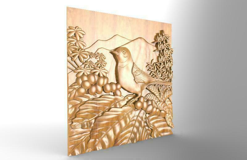 STL file Bird CNC 🐦 ・3D printing idea to download・Cults