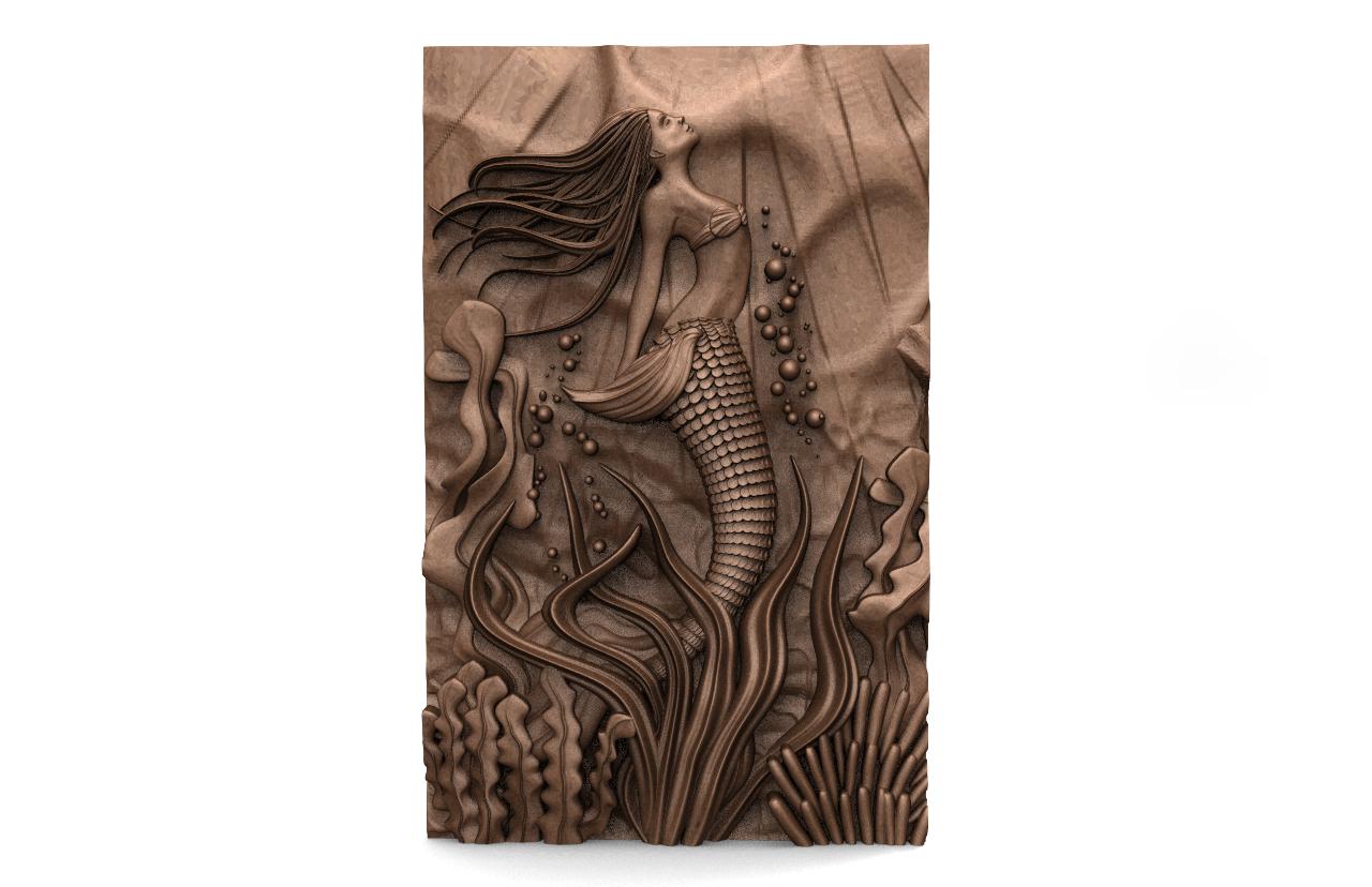 Файл STL Mermaid CNC 4 🧜‍♀️ ・Модель 3D-принтера для скачивания・Cults