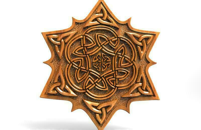Archivo STL Celtic sun CNC 2 ☀️ ・Diseño de impresora 3D para descargar ...