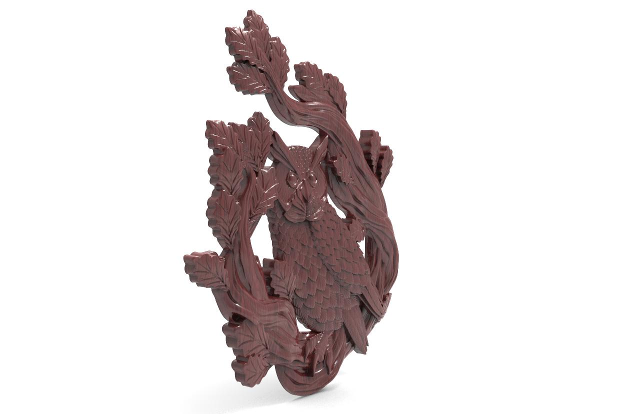 Archivo STL Búho CNC 🎨 ・Objeto imprimible en 3D para descargar・Cults