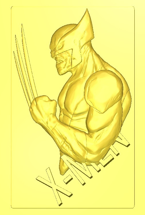 STL file Wolverine CNC 🦸‍♂️ ・3D printable design to download・Cults