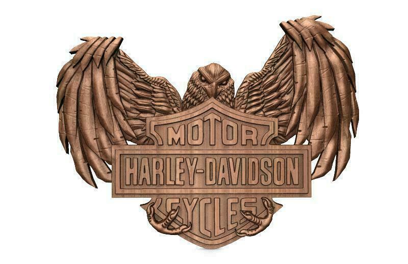 🏍️ Harley-davidson CNC・ STL File for ・Cults
