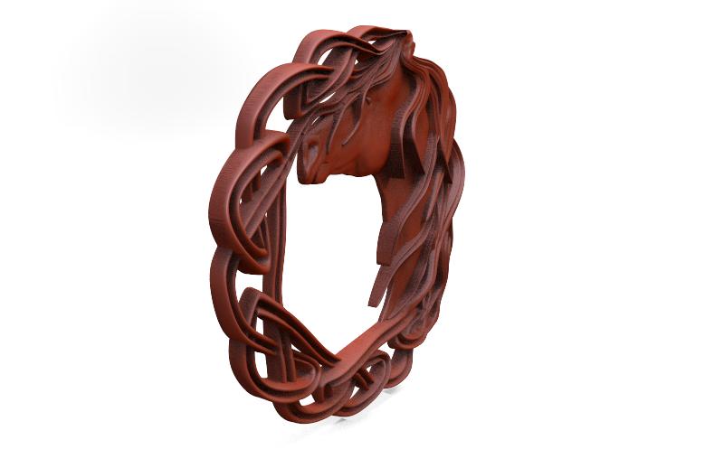 STL file Celtic horse 2 CNC 🐎 ・3D printable design to download・Cults