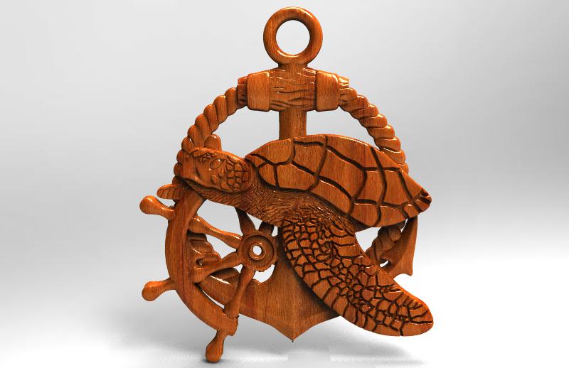 STL file Turtle CNC 2 🐢 ・Template to download and 3D print・Cults