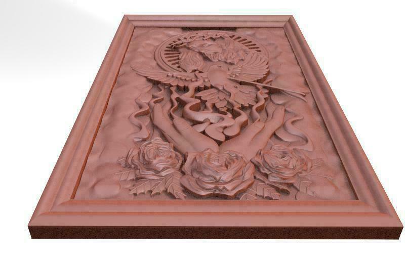 STL file Jesus Christ CNC 2 ️ ・Design to download and 3D print・Cults