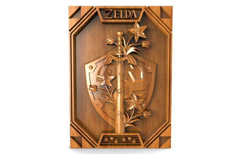 🔗 Zelda cnc 4・ STL File for ・Cults