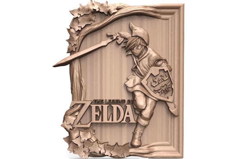 STL file Zelda Link CNC 4 🔗 ・3D printable model to download・Cults