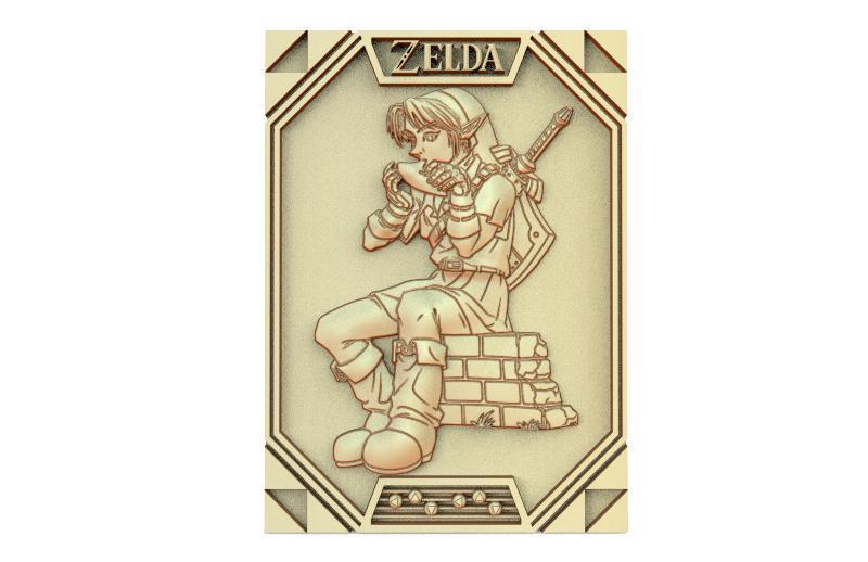 Archivo STL Zelda link CNC 3 🔗 ・Diseño imprimible en 3D para descargar ...