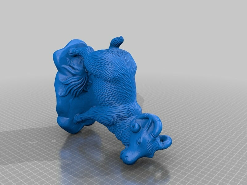Free OBJ file Chinese 12 zodiacal animals 🎲 ・3D printing design to ...