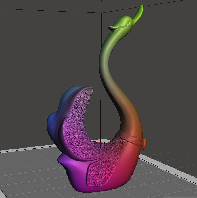 Free STL file Stronghero3D A pair of Swans 🦢・3D printing template to ...