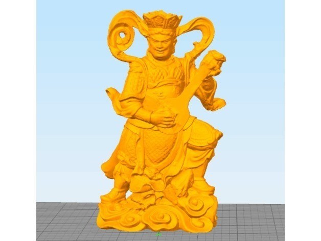 Free STL file 4 Guardians on South Gate of Heaven Palace 🎨・3D printing ...