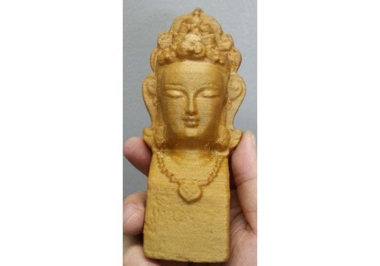 3D printed Buddha Bust (Statue 3D Scan)・Cults