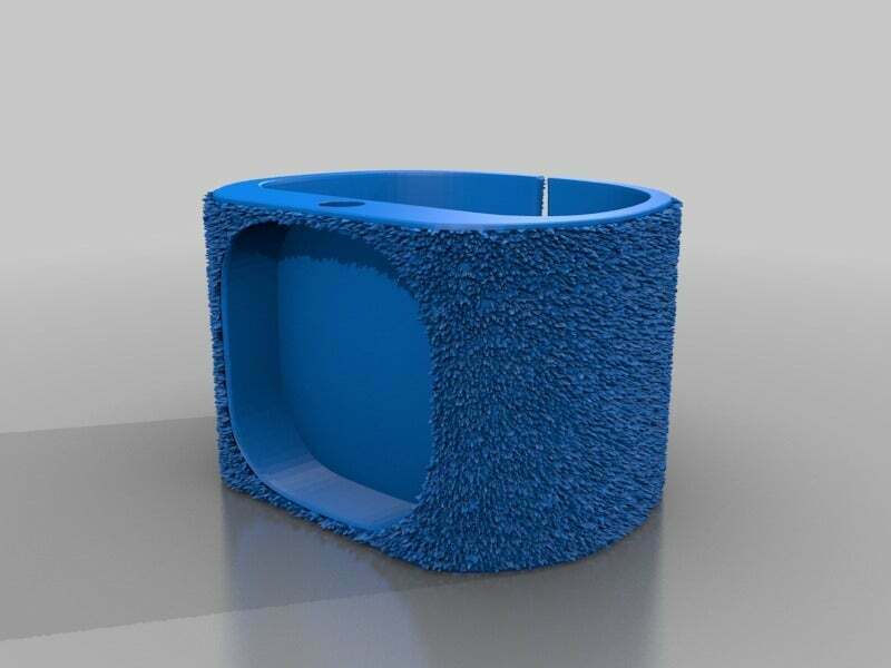 Free STL file FUZZY WATCH BAND FILAFLEX ELASTIC FILAMENT ⌚ ・Object to ...