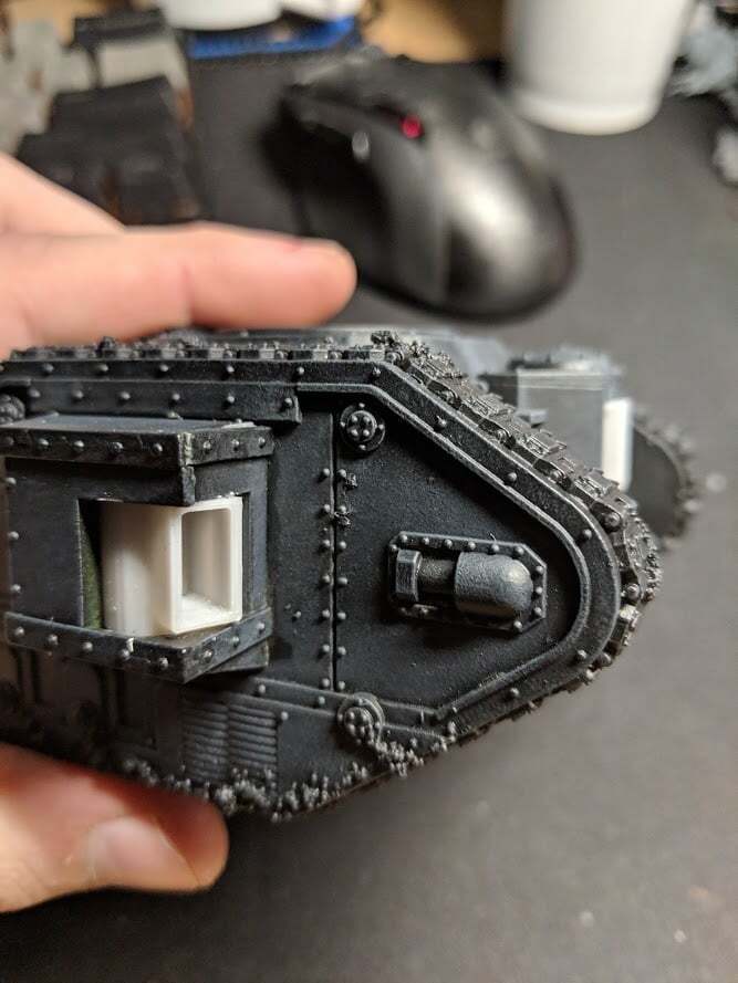 3D printing Future Human Tank Sponson Cylinder・Cults