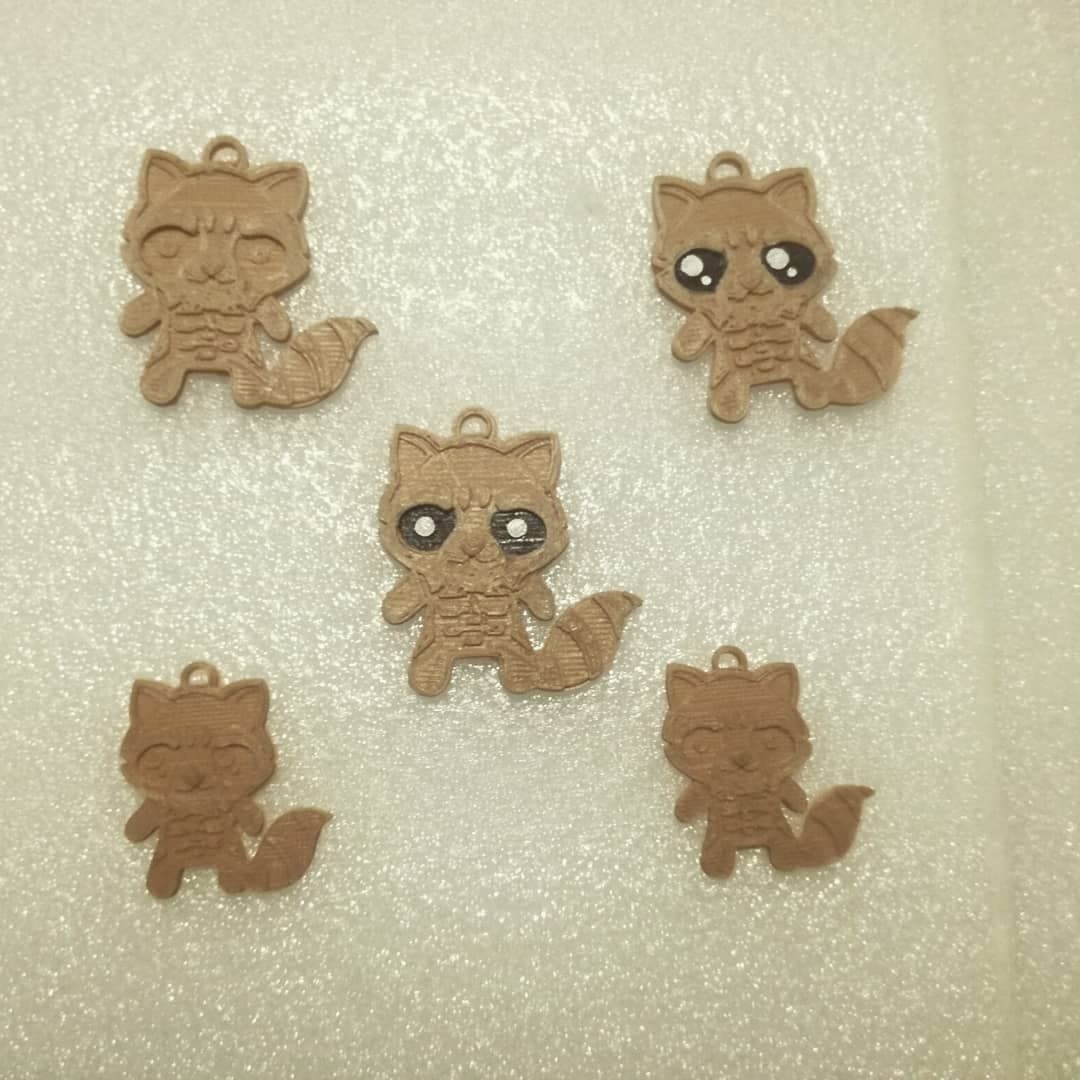 Stl File Rocket Key Chain 🚀 ・3d Print Model To Download・cults