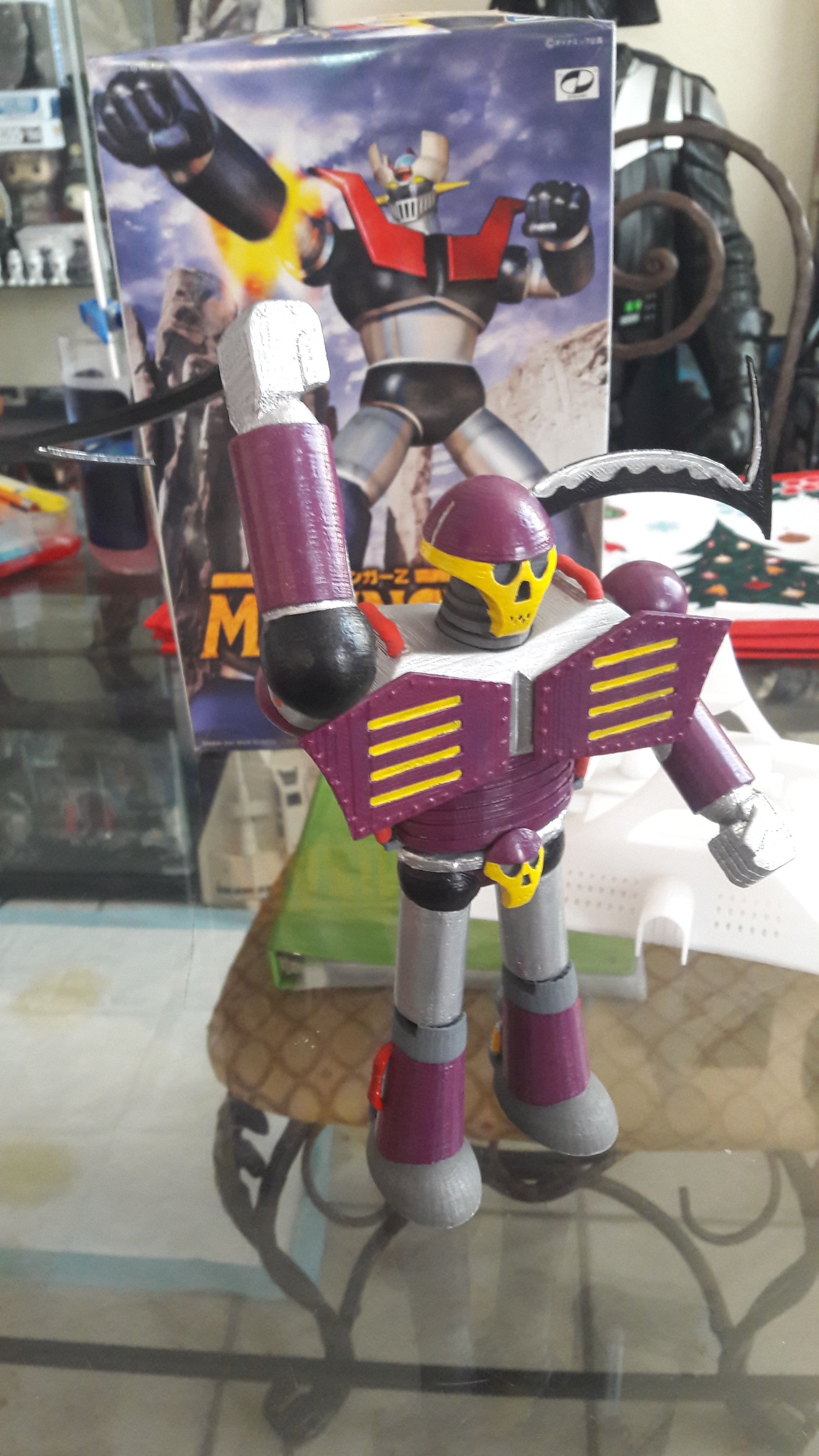 STL file GARADA K-7 FROM MAZINGER SERIES 👽 ・3D printer model to ...