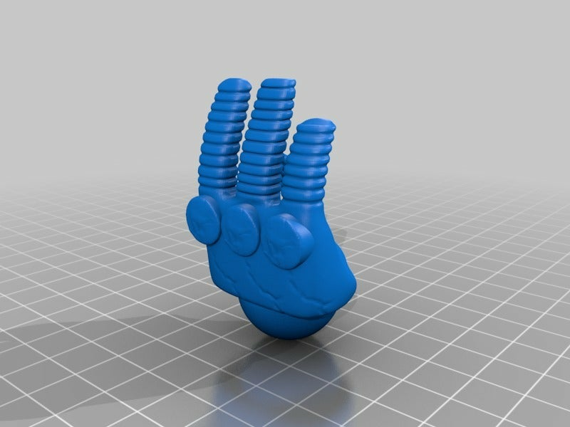 Free STL file hellboy hand ・3D printable model to download・Cults