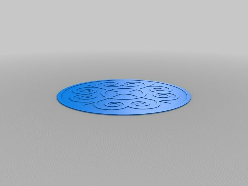 Free STL file mandala easy print 👽 ・3D printing model to download・Cults