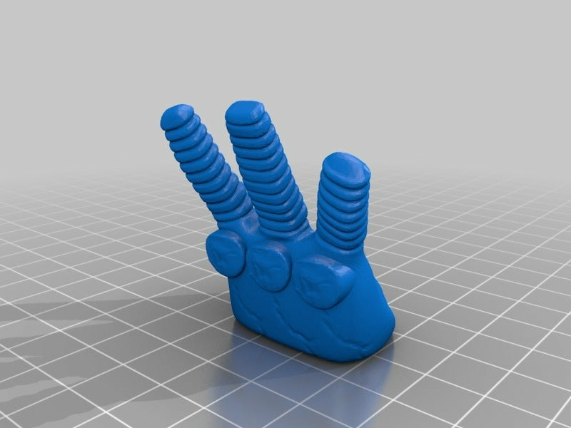 Free STL file hellboy hand ・3D printable model to download・Cults