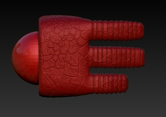 Free STL file hellboy hand ・3D printable model to download・Cults