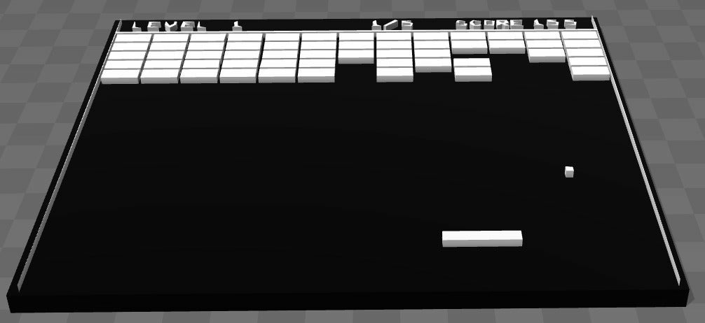 Free STL file breakout atari 🎮 ・3D print design to download・Cults