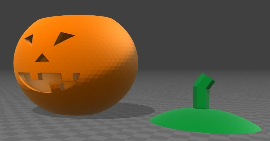 Free STL file pumpkin halloween 🎃 ・3D printer model to download・Cults