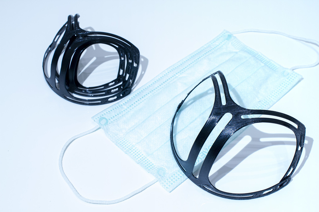 😷 Re-Spire : a printable and laser cuttable Mask Spacer・Free 3D File ...