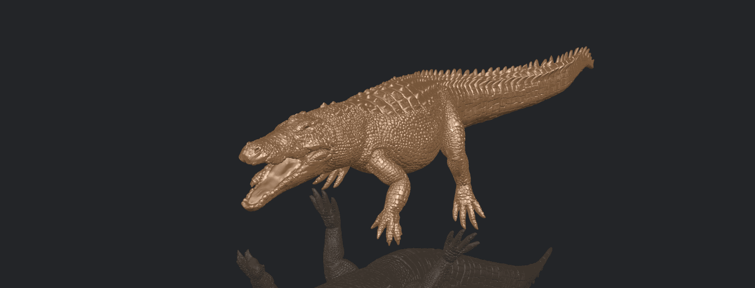 🐊 Alligator 01・Free 3D File for ・Cults