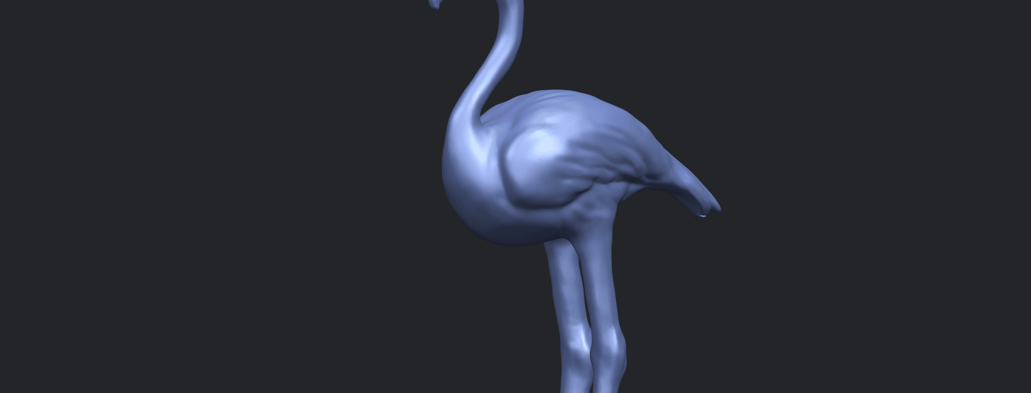 Free 3D file Flamingo 01 🦩 ・3D print design to download・Cults