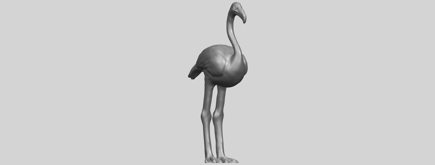 Free 3D file Flamingo 01 🦩 ・3D print design to download・Cults