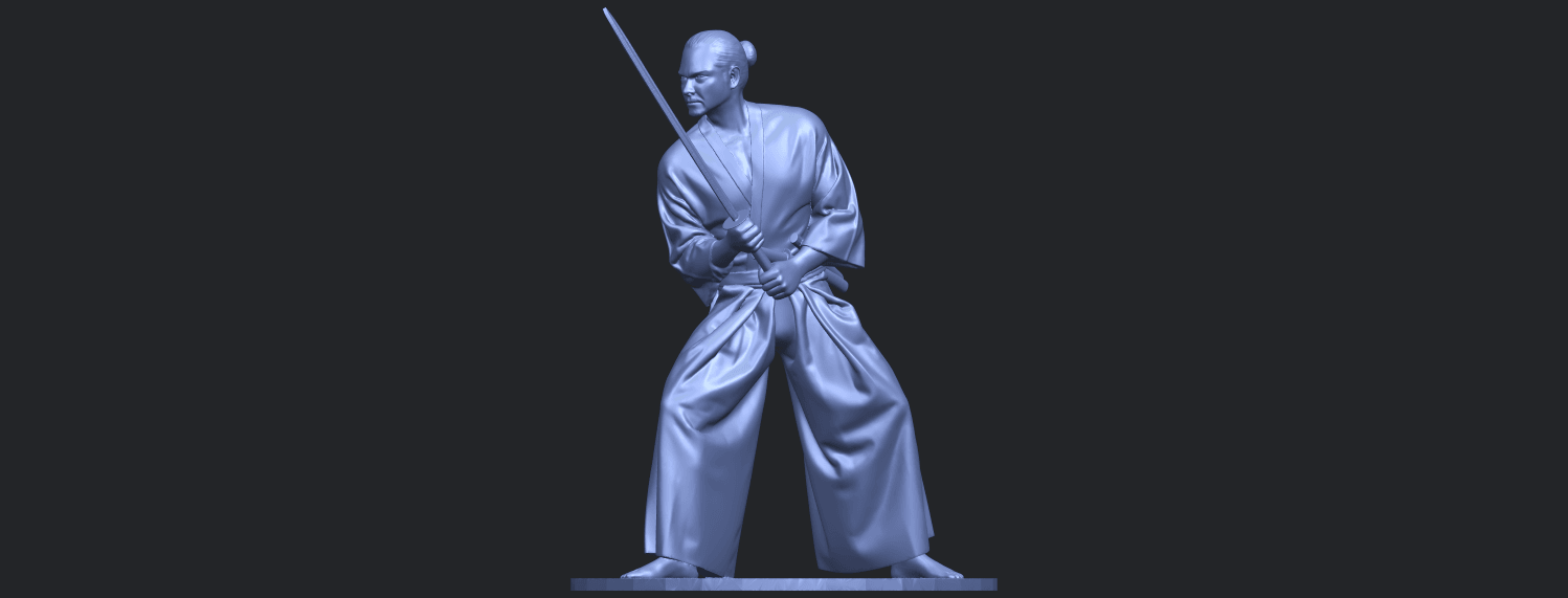 Free 3D file Japanese Warrior 🚗 ・Design to download and 3D print・Cults