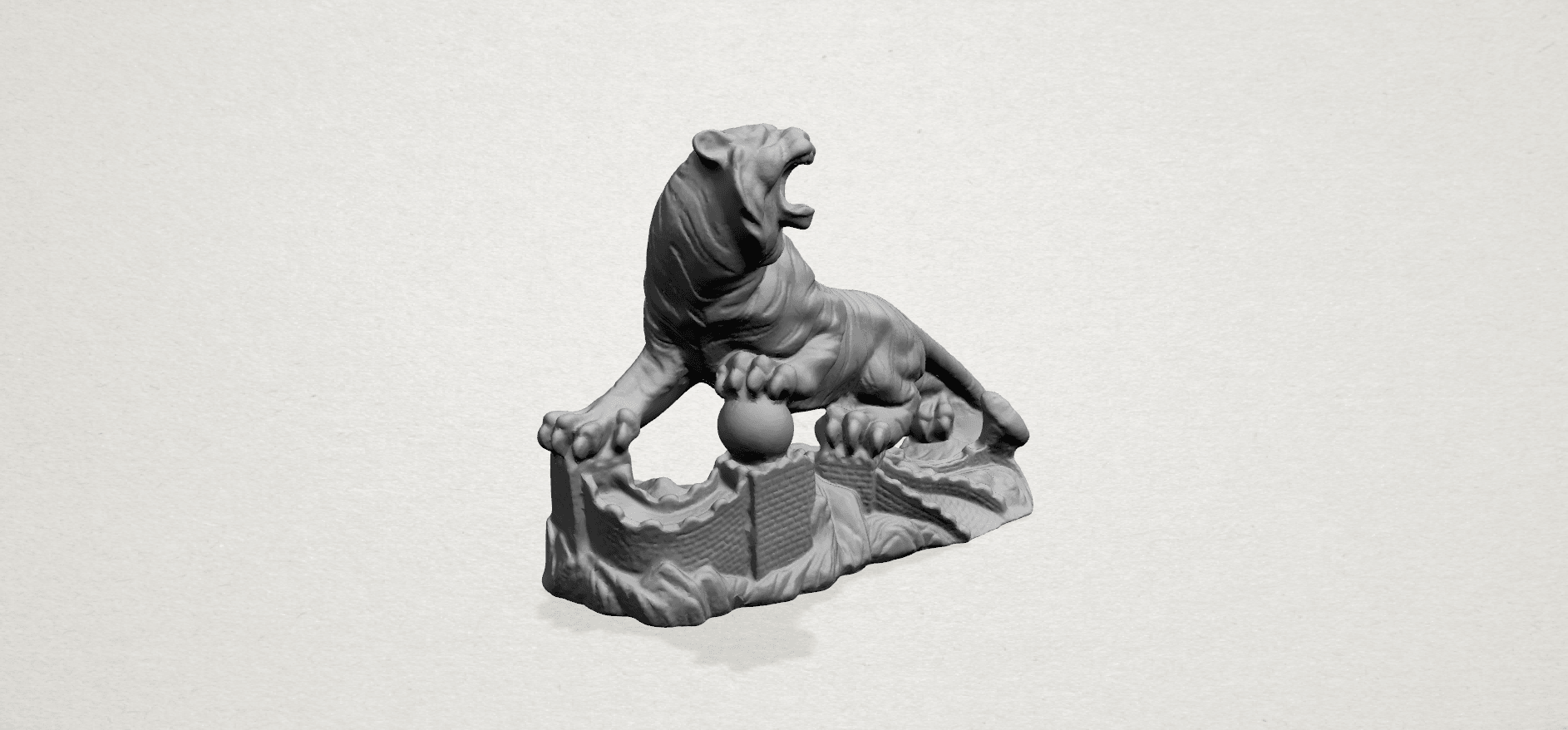 🐅 Siberian Tiger・Free 3D File for ・Cults