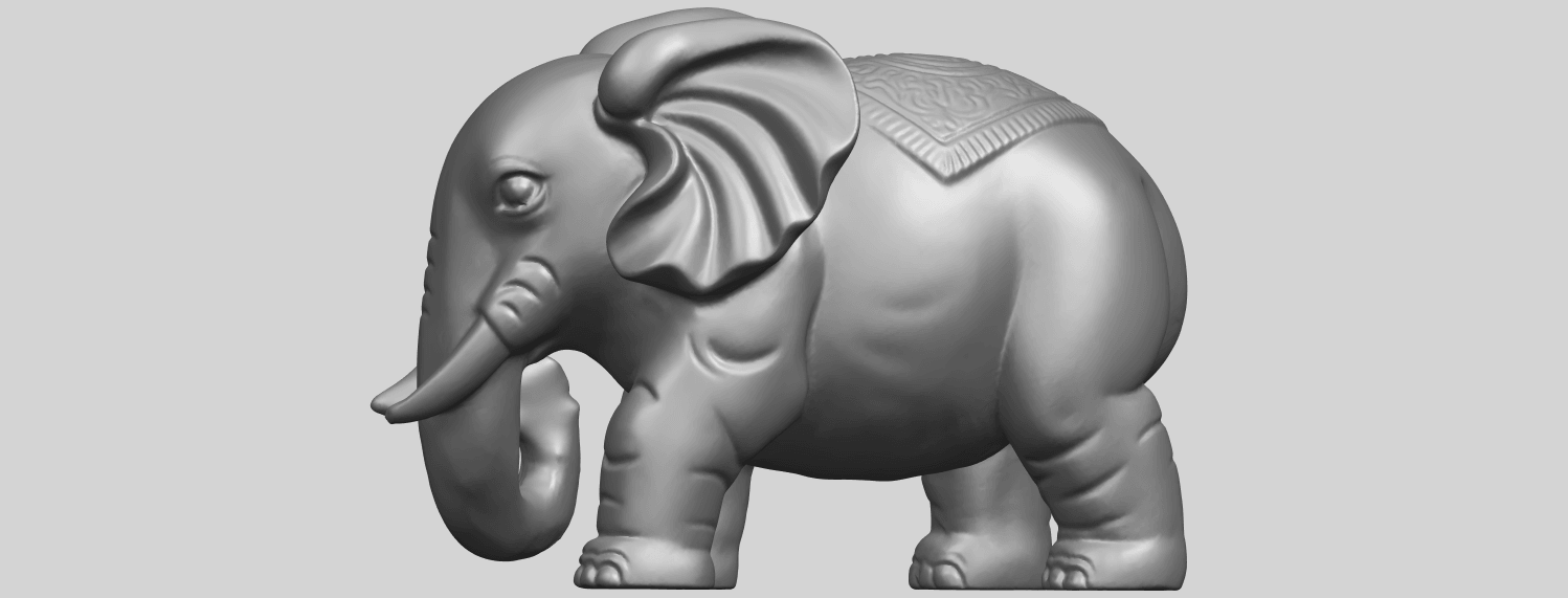 Free 3D file Elephant 03 🐘 ・3D printer design to download・Cults