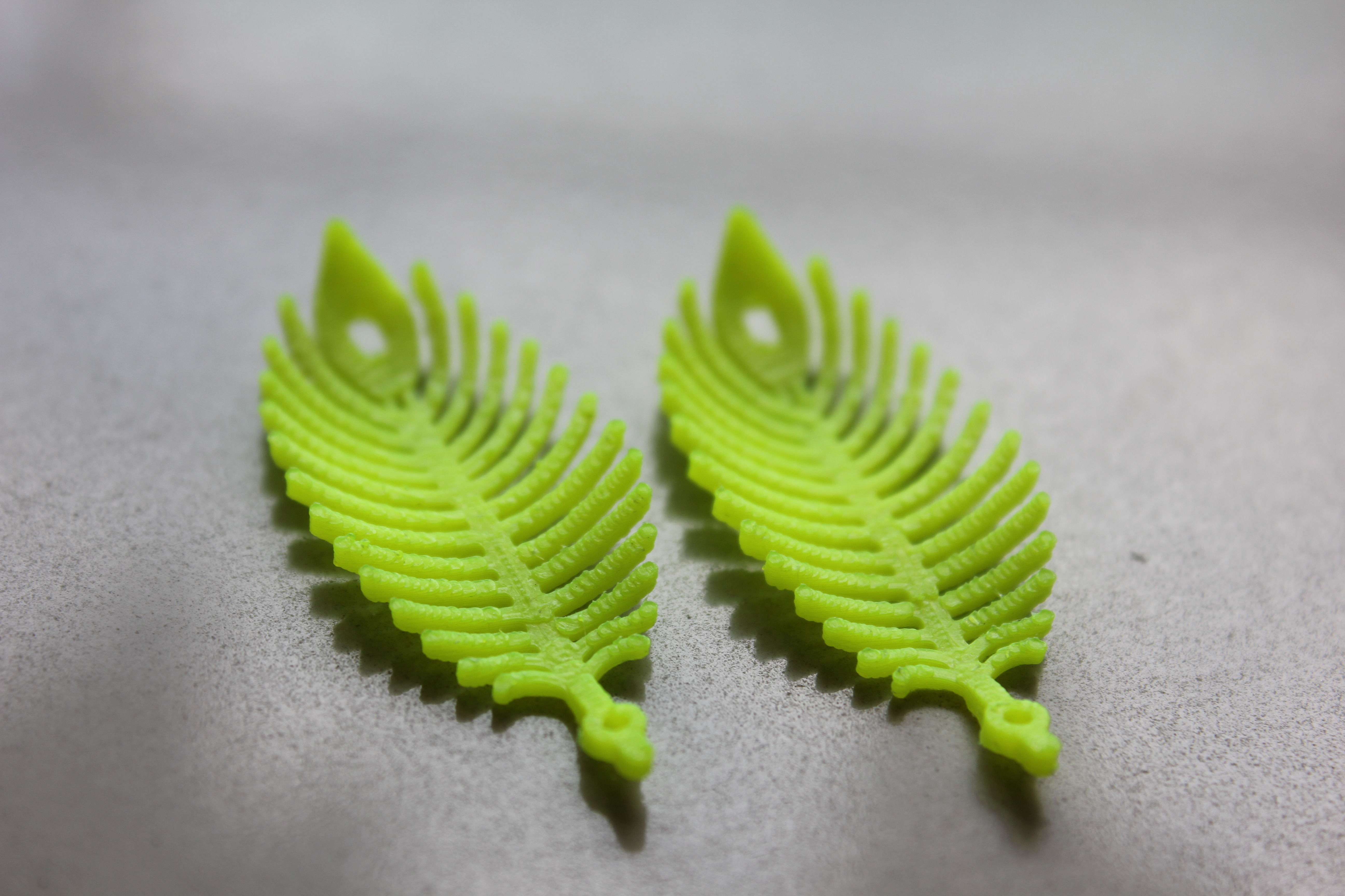Free STL file Earing -Leaf 🏠 ・3D printer model to download・Cults