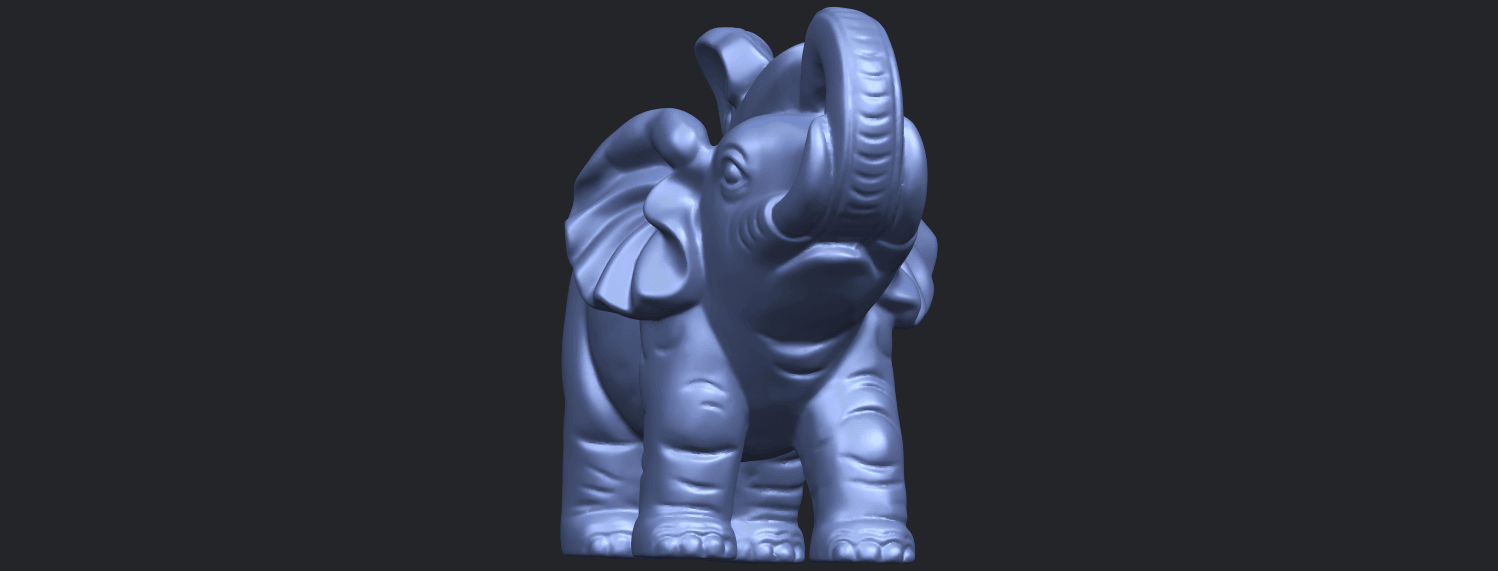 Free 3D file Elephant 02 🐘・3D print object to download・Cults