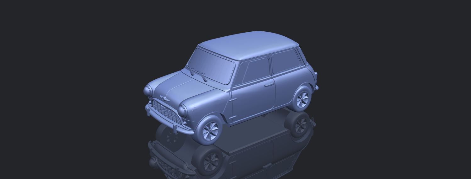 🚗 Morris Mini Minor Mark-1・Free 3D File for ・Cults