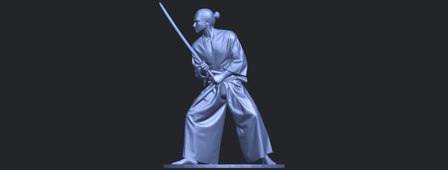 Free 3D file Japanese Warrior 🚗 ・Design to download and 3D print・Cults