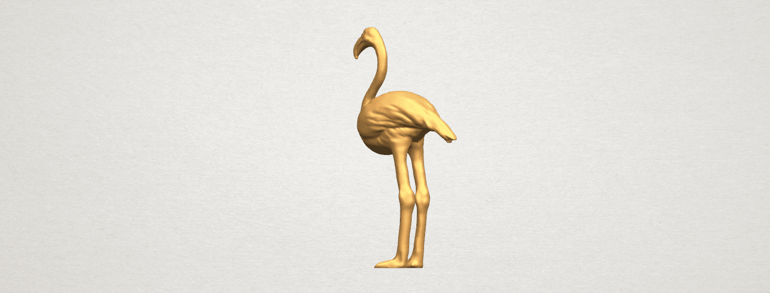 🦩 Flamingo 01・Free 3D File for ・Cults