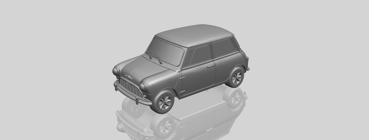 🚗 Morris Mini Minor Mark-1・Free 3D File for ・Cults