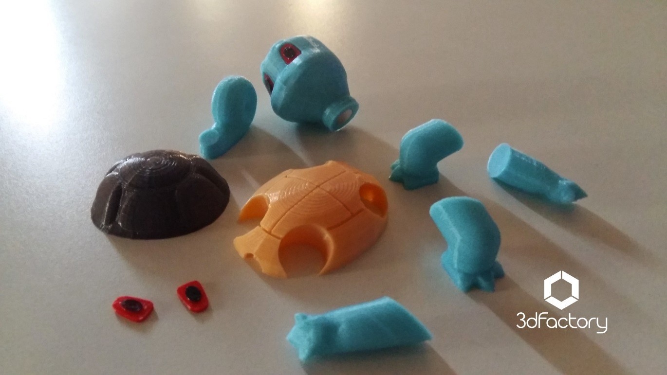 STL file Pokemon Go Squirtle - 3dFactory Brasil 🐉・3D printer design to download・Cults