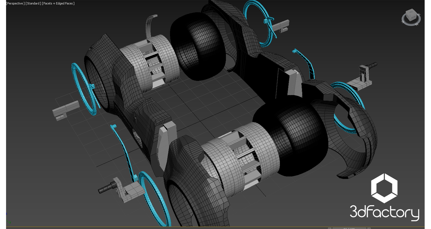 STL file Tron Legacy Light Cycle - 3dPrintable - 3dFactory Brasil 👽 ・Template to download and 3D ...
