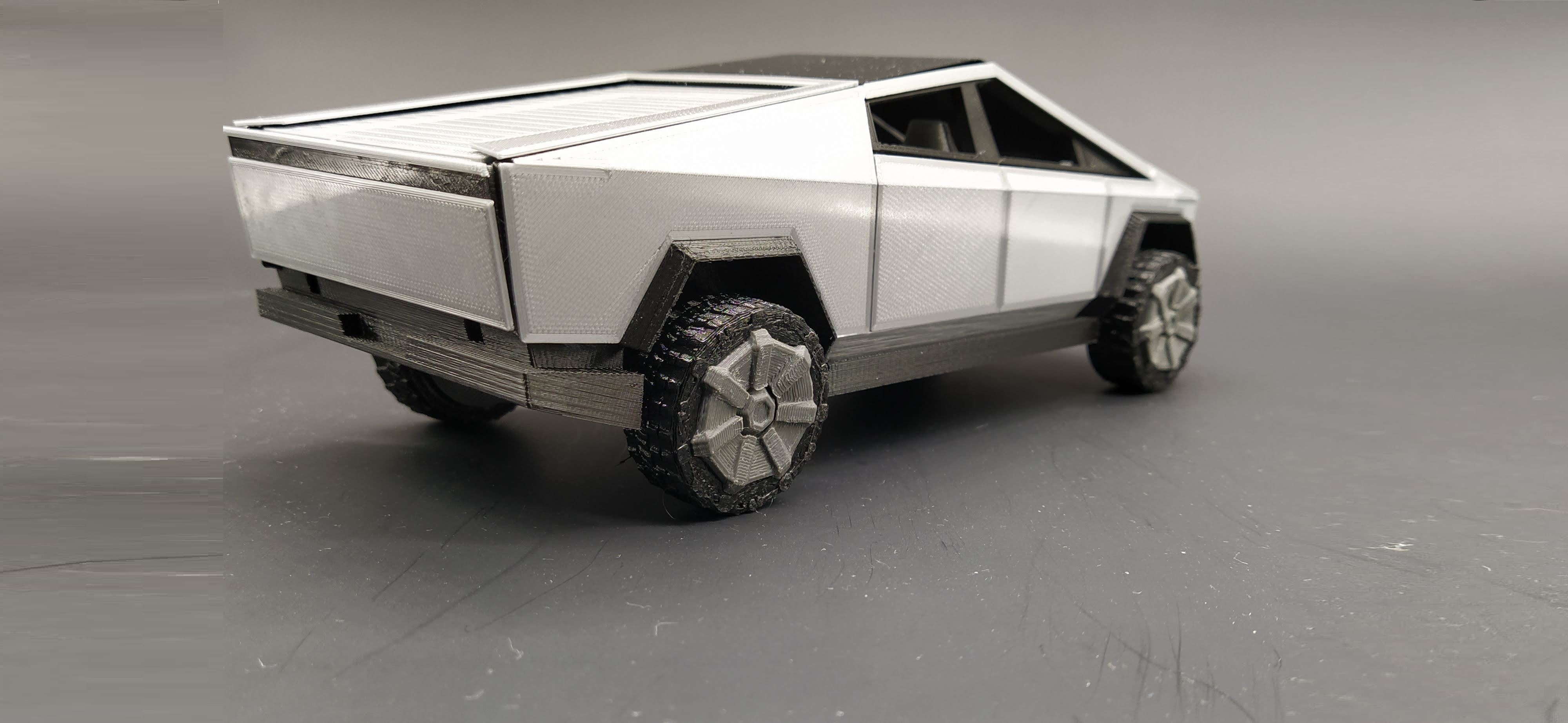 3D printer Tesla Cybertruck - 3dPrintable - 3dFactory • made with Prusa ...