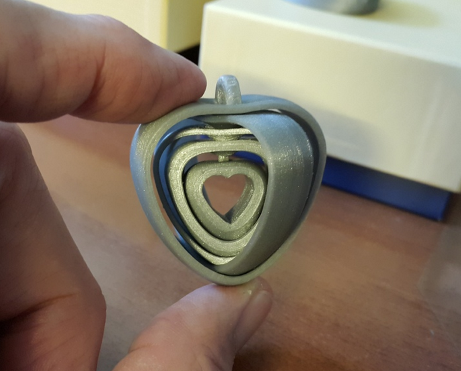 🥰 Turning Hearts - Turning Hearts・Free STL File for ・Cults