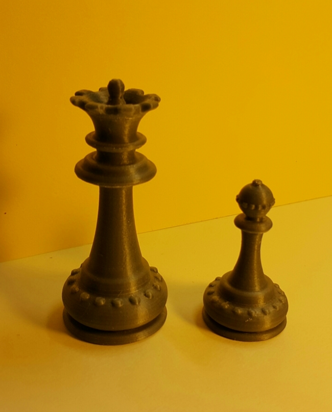 Free STL file Chess - pieces - Queen ♟️ ・3D printer model to download・Cults